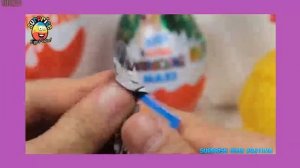star wars liliya Opening Kinder Maxi Surprise Egg with 60 Star Wars Cards kinder surprise egg