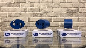 Левитирующие логотипы института хирургии глаза