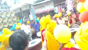 Raj Dhumal Durg, in Nagpur at depti signal , sai palki program 2018.