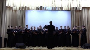 Часть 7. Выступление хора Сретенской духовной семинарии. Пасхальный тропарь.