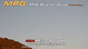 MIA MPG 1X MIA PUSHER GYRO RC AUTOGYRO