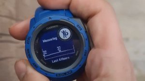 test new wach garmin Instinct