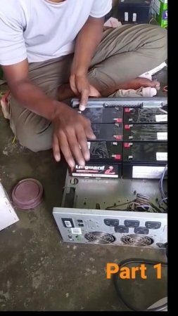 #short viral video #installation online UPS battery