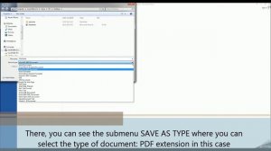 Convert Word document to PDF