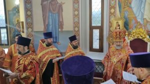 Великая вечерня в праздник Светлого Христова Воскресения