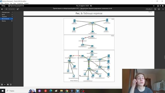 Защита презентации по лабораторной работе №11. Администрирование локальных сетей