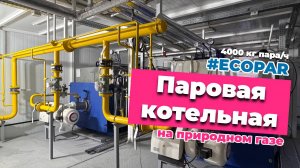 Модульная газовая паровая котельная 4000 кг пара/ч отправилась в Оренбург