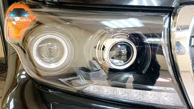 Toyota Land Cruiser 200 модернизация света фар