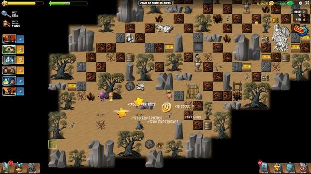 Лагерь греческих солдат - Camp of Greek Soldiers | Афина #17 (PC) | Diggy's Adventure