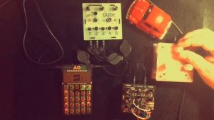 The random mini-synth family #20: Noise Techno (Kastle, Trinity Mono FM & PO-12)