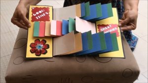 Flip flap mini photo album| Flag Album| Precious memories mini album |A mini album to store memorie