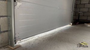 Секционные ворота с автоматикой DoorHan . Мягкое закрытие