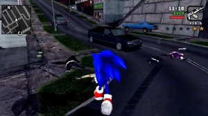 Sonic vs the Police Gta san andreas mods android and chromebook