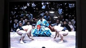 SUMO - Day 11 Tokyo -  Asashoryu vs Kotooshu - Jan 21, 2009