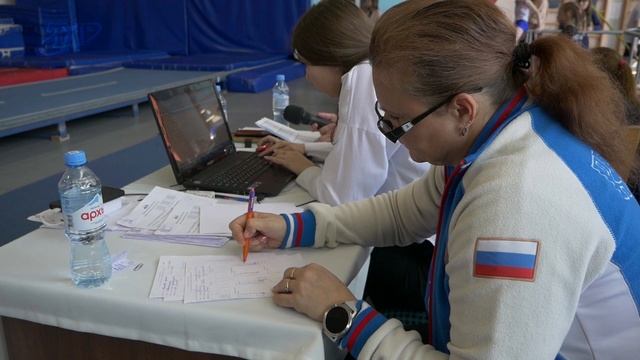 В Невинномысске прошло первенство города по прыжкам на акробатической дорожке