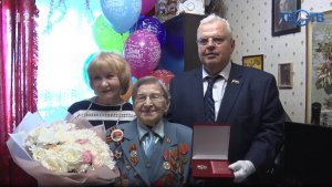 В 104 года - новая медаль!