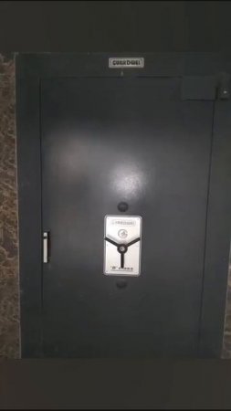 Strong room door
