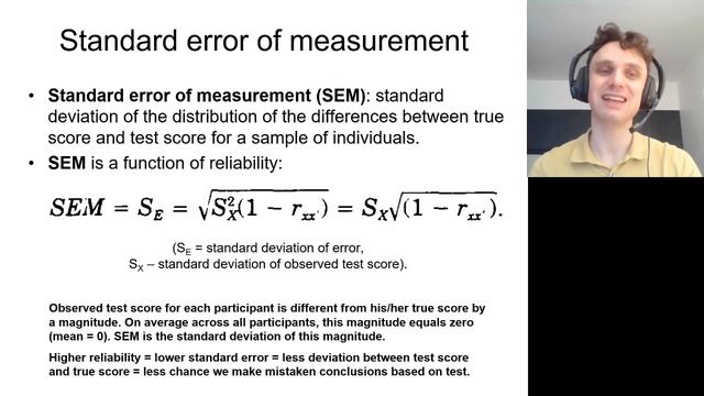 04 04 Reliability and standard error