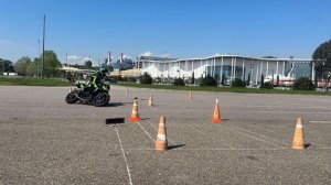 Umigame GP  Кирилл Новиков Kawasaki Z750R  Gymkhana Sochi 00.40.97 22 апреля 2025 г.