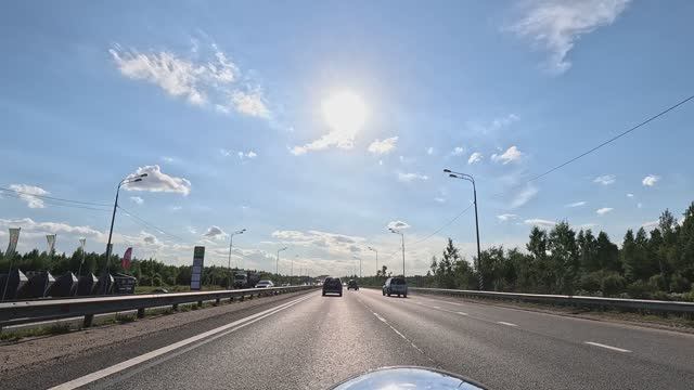 Хороший солнечный день на мотоцикле