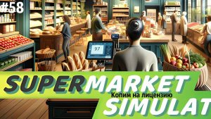 КОПИМ НА ЛИЦЕНЗИЮ| Supermarket Simulator🛒