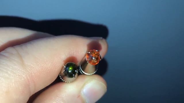 Турмалины- фантазийная пара 1,89кт №389