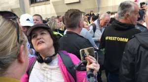 18+ Amy Tommy Robinson Trial Sep 27th 2018 Old Bailey Speakers Corner