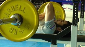 55 кг на 125 раз. Пружинки на ребрах. Курбанов Ренат. 71.35 кг.