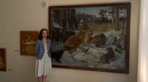 Экскурсия по выставке "Художественная жизнь Комсомольска-на-Амуре"