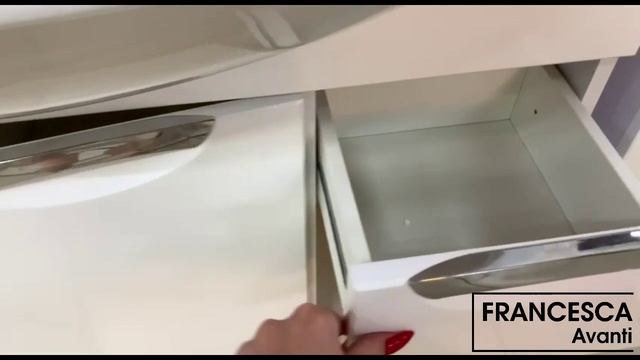 Тумба с раковиной Francesca Виктория 90 белый