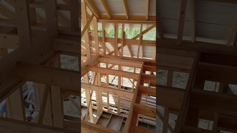 Каркасный дом 11*10,5 метров