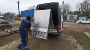 Трап складной стационарный