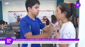 El levantamiento de pesas cerró el año en el Campus ULP