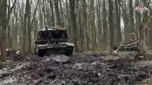 💥 Экипажи танков Т-80БВ группировки «Север» уничтожили скрытые позиции и живую силу противника н...