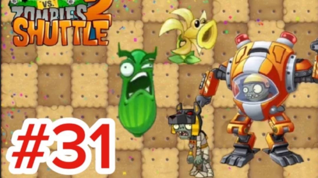 Хардкорный босс: z-mech! Plants vs zombies 2 SHUTTLE #31