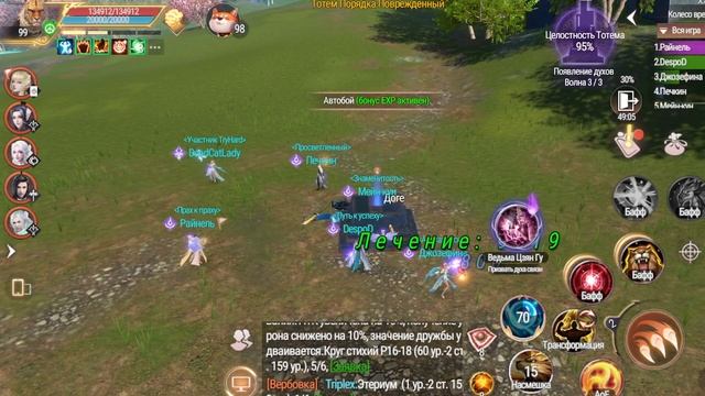 Колесо времени 5 этаж  Perfect World Ascend