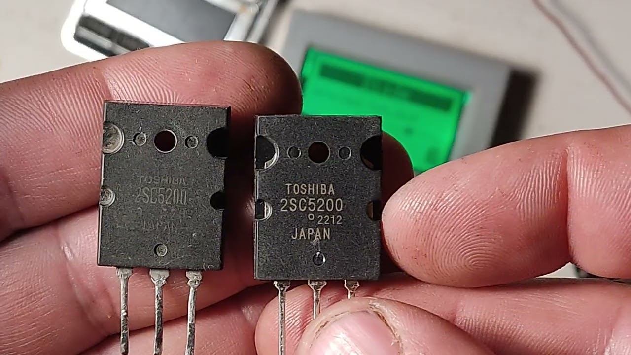 В поисках ОРИГИНАЛА 2SA1943 и 3SC5200. Такого способа еще не видел.