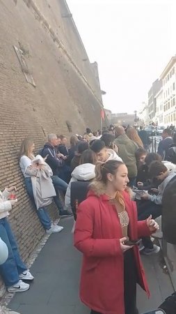 очередь в Музеи Ватикана 😱 20 февраля