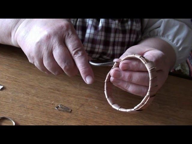 Видео мастер/класс по изготовлению обруча из бересты