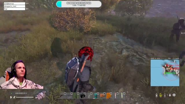 DayZ - Бесстрашный воин с тату Дракона среди монстров! RaccoonCity #8