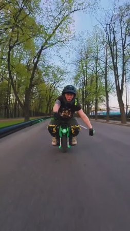 Скоростные пока ушки на Inmotion V14 #EUC #inmotion #шестерёнка