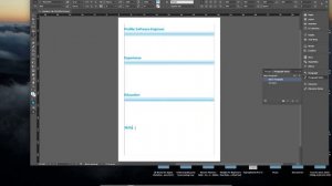 Line divider style in Adobe Indesign