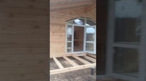 ❗СНТ СТРОЙМАШЕВЕЦ ❗
Дом из профилированного бруса 100х150 проект Шале 6х5+терраса.