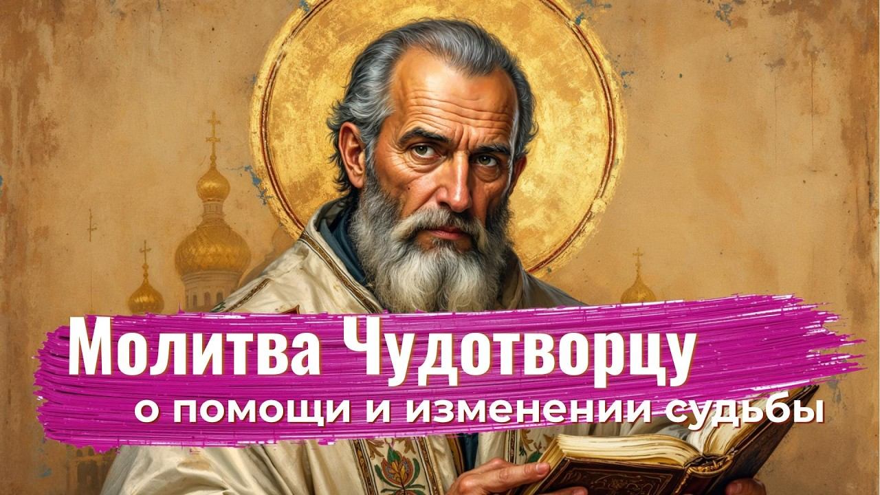Молитва ✨НИКОЛАЮ ЧУДОТВОРЦУ #о_помощи #изменяющая_судьбу #православная #песня #радуйся_Чудотворец
