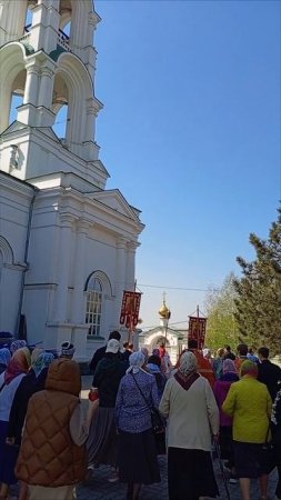 ХРАМ ПРЕПОЛОВЕНИЯ ПЯТИДЕСЯТНИЦЫ. Крестный ход.Ростов-на-Дону.