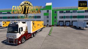 Euro Truck Simulator 2. Дальний рейс. DD база Moza R5.