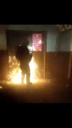 Пожар в центре Полигон в Костроме