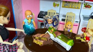 ДУБАЙСКИЙ ШОКОЛАД🍫, НО МАКС УЖЕ НЕ РАД😜 Катя и Макс веселая семейка! Куклы Барби смешные истории
