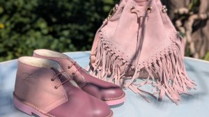 Итальянская сумка из натуральной кожи с зимними дезертами из натуральной кожи от Ab.Zapatos