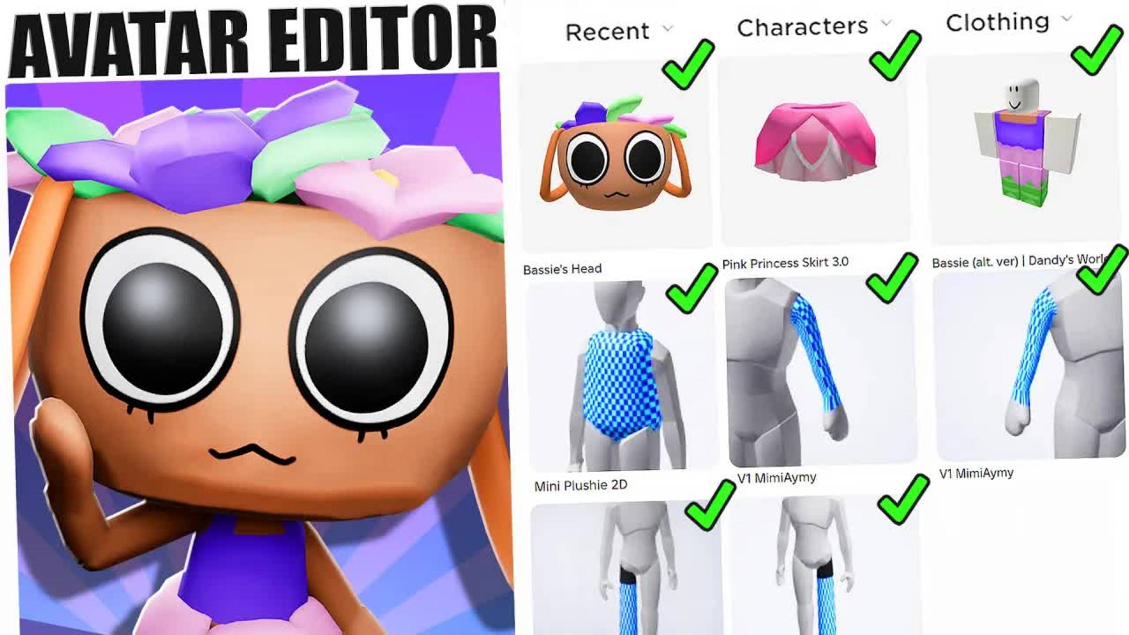 ДЕЛАЮ СКИН БЭССИ ИЗ МИРА ДЕНДИ! Roblox Dandy’s World